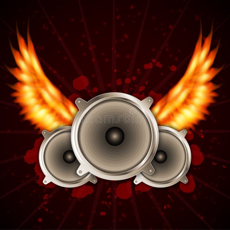 Music background stock vector. Illustration of modern - 44972668