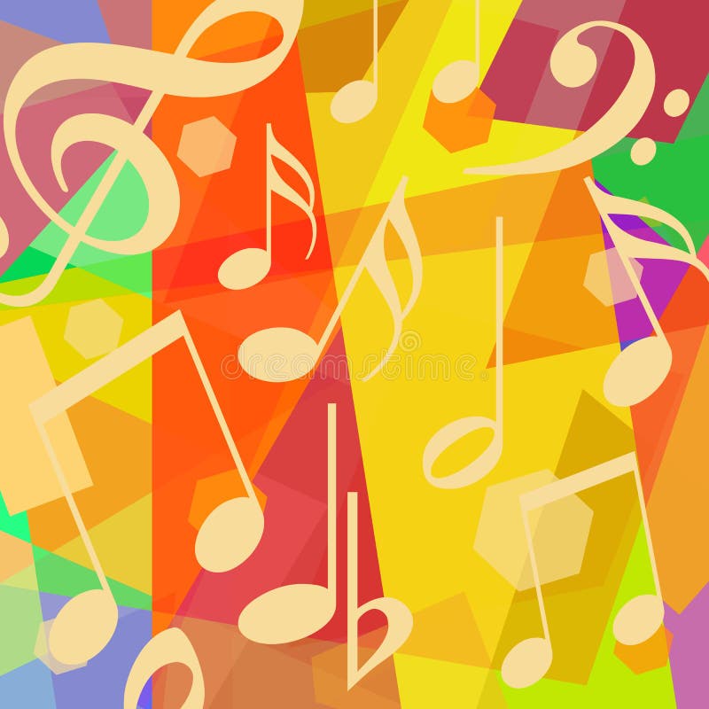 Music background stock illustration. Illustration of decoration - 75744247