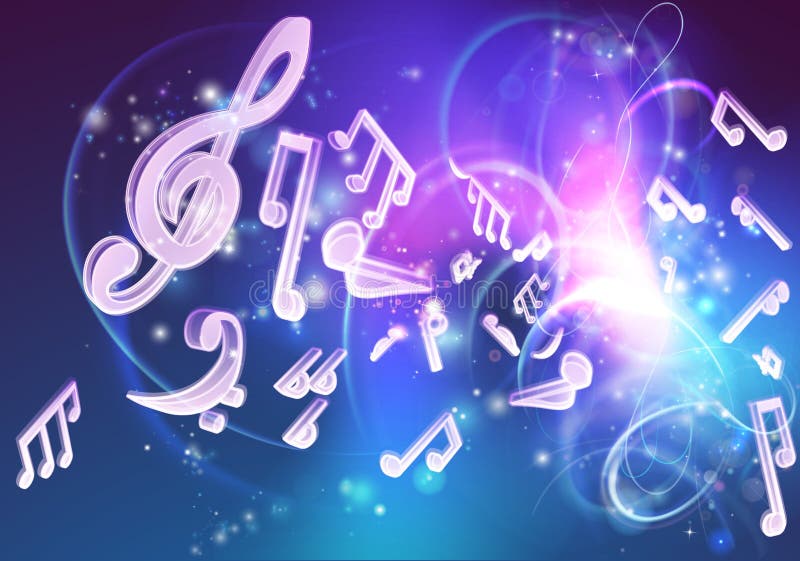 Neon Musical Notes Stock Illustrations – 1,180 Neon Musical Notes Stock ...