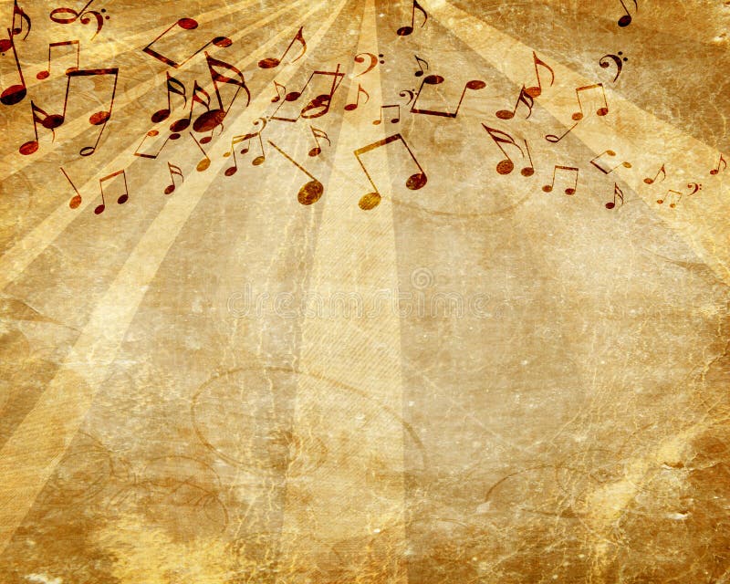 Music background stock illustration. Illustration of note - 34377546