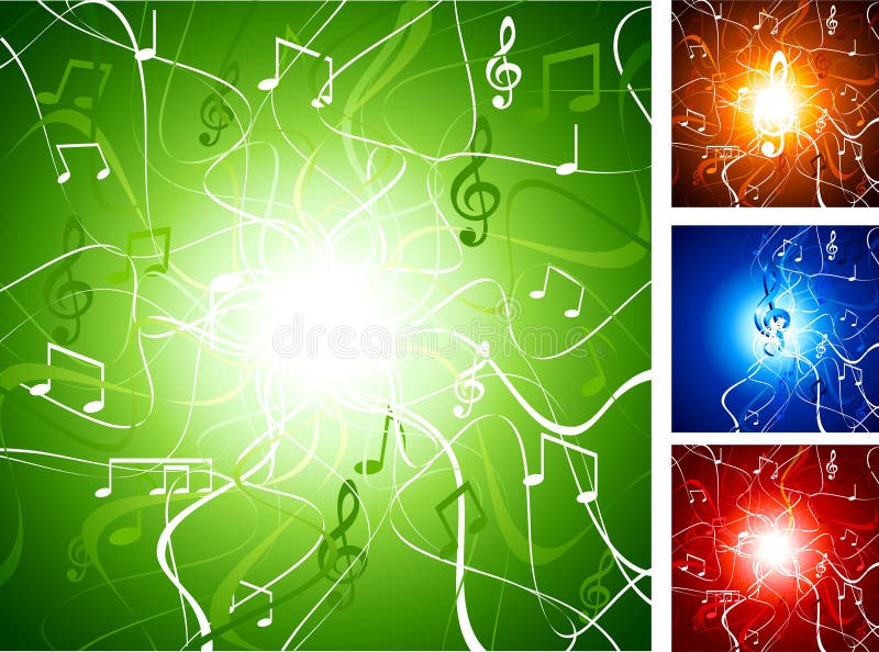 Music backgrounds. stock vector. Illustration of color - 10334929