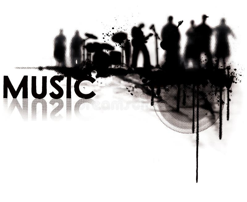 Urban Rock Band stock vector. Illustration of power, electrical - 5061718