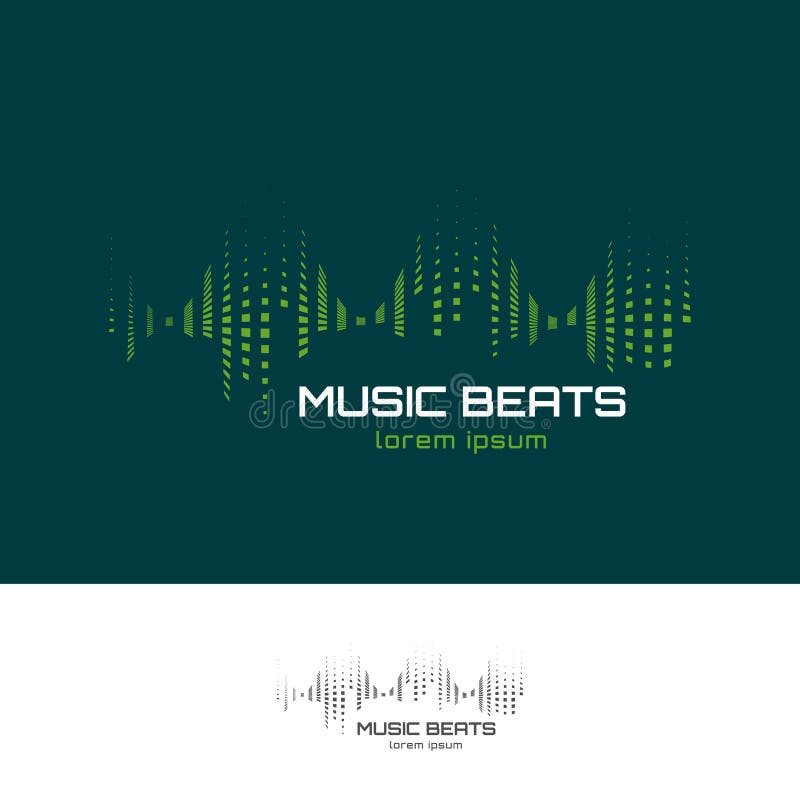 Music headphones logo stock vector. Illustration of icon - 35889965