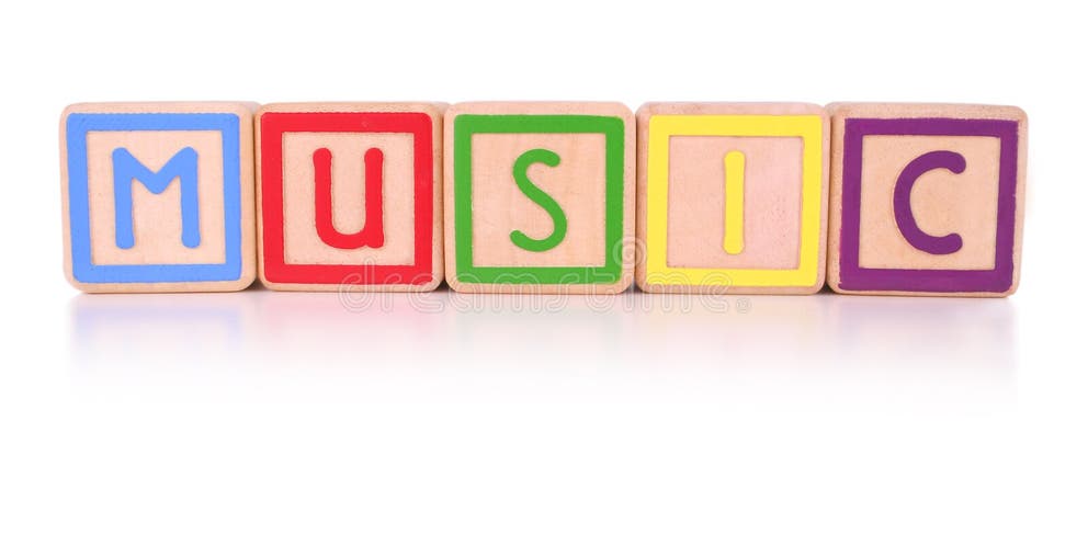 Music blocks stock image. Image of music, play, white, show - 976523