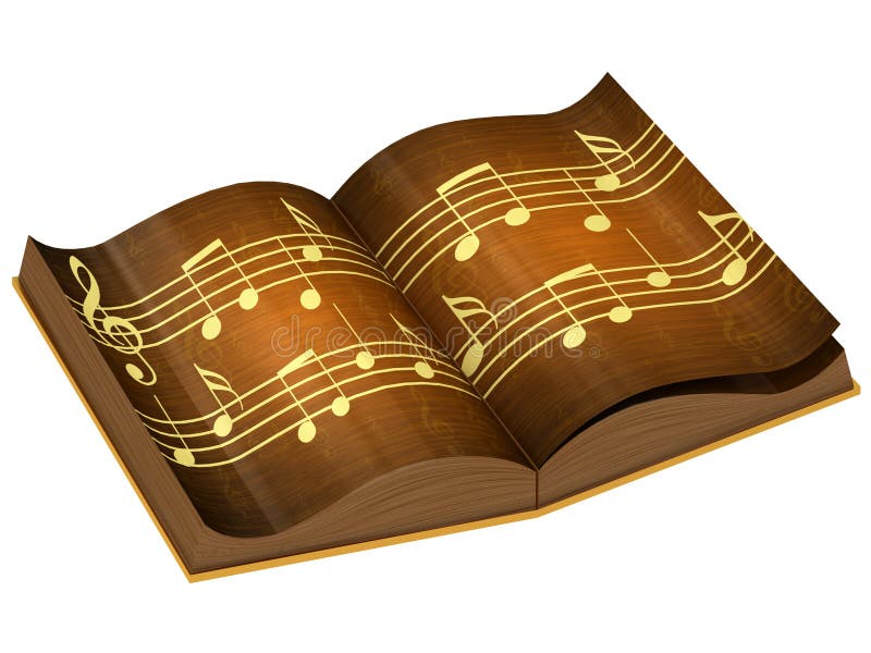Music book stock vector. Illustration of information - 31009939