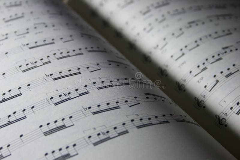 Music book stock photo. Image of score, maestro, conductor - 7716766