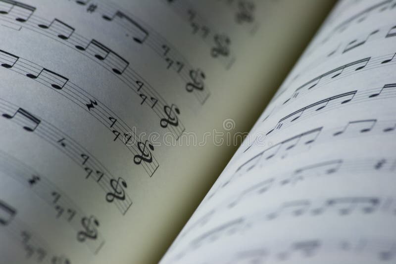 Music book stock photo. Image of score, rehearse, concert - 7716892