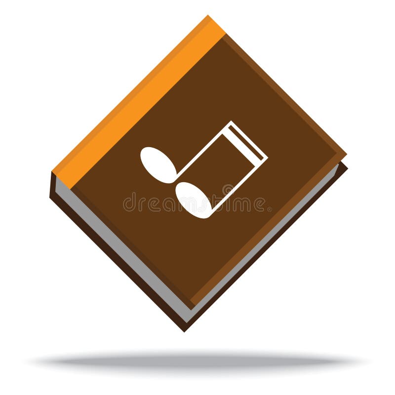 Music Book. Vector Illustration Decorative Design Stock Vector ...