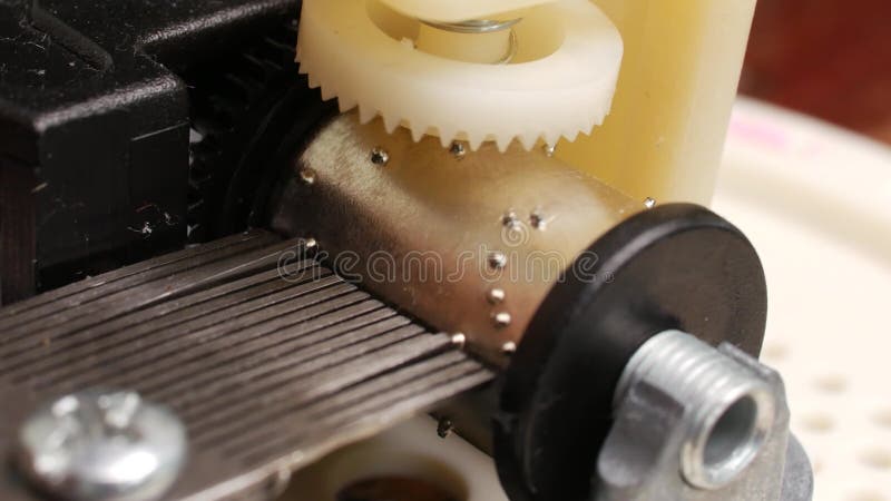 Music Box Inside, Mechanism Klaimba Stock Video - Video of automatic ...