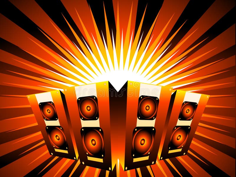 Music burst stock vector. Illustration of silhouette, disco - 2209251
