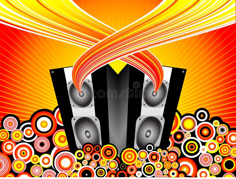 Music burst stock vector. Illustration of silhouette, disco - 2209251