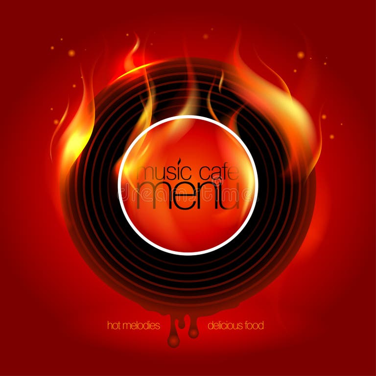 Music Cafe Menu Template Stock Illustrations – 331 Music Cafe Menu ...