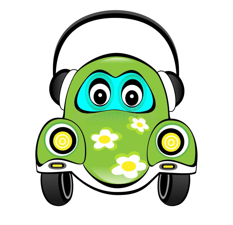 Music car stock vector. Illustration of transport, rest - 13279005