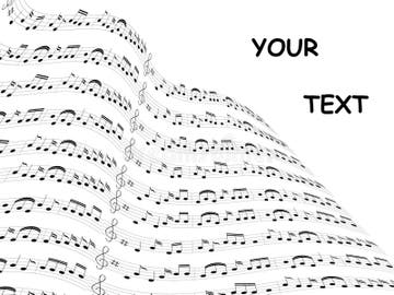 Music card stock vector. Illustration of group, invitation - 6036310