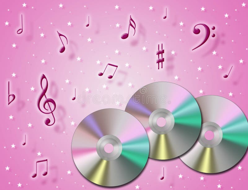 Music Waves Notes Cd Stock Illustrations – 10 Music Waves Notes Cd ...