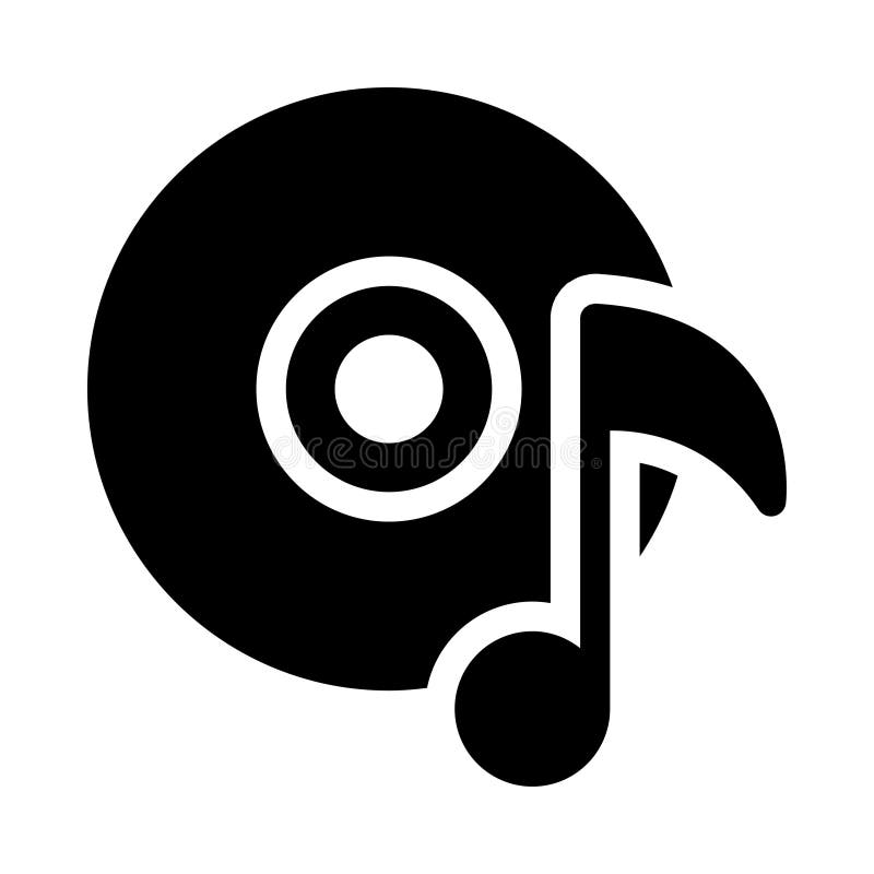 Music cd icon stock vector. Illustration of icon, compact - 102291983