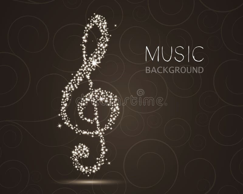 Music clef stock illustration. Illustration of classic - 64827102