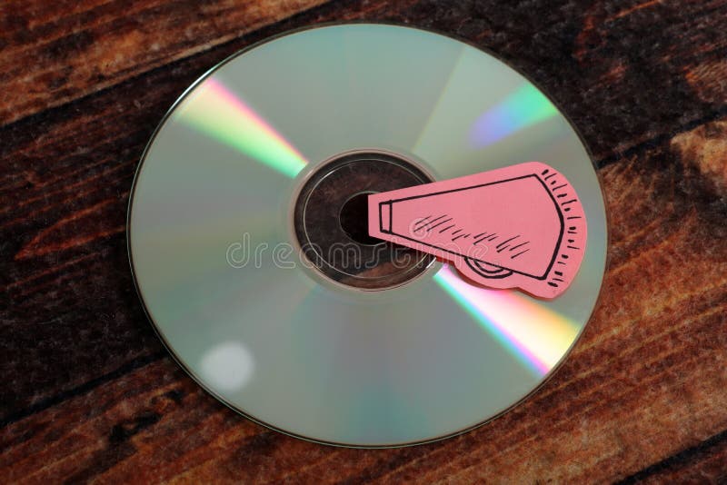 Compact disc stock photo. Image of reflective, video - 11892538