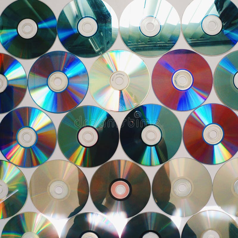 Music Compact Disc or Cd Dvd Vcd Blueray Stock Photo - Image of digital ...