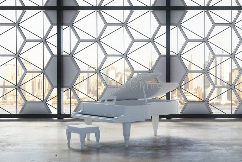 Concrete music note symbol stock illustration. Illustration of aged ...