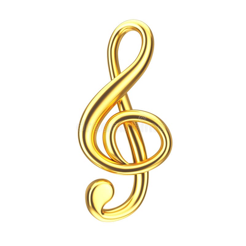 Golden Treble Clef Stock Illustrations – 1,722 Golden Treble Clef Stock ...