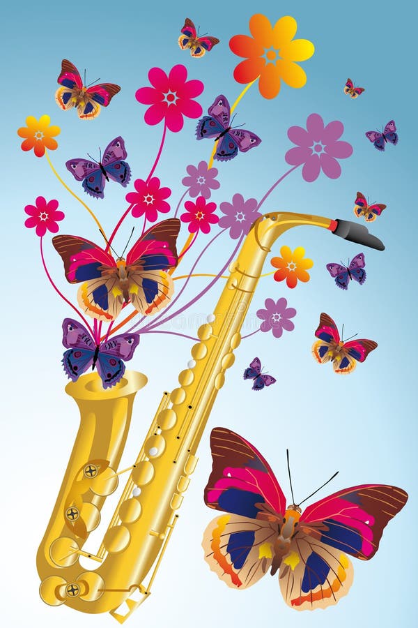 Vector dream butterfly stock vector. Illustration of background - 17072797