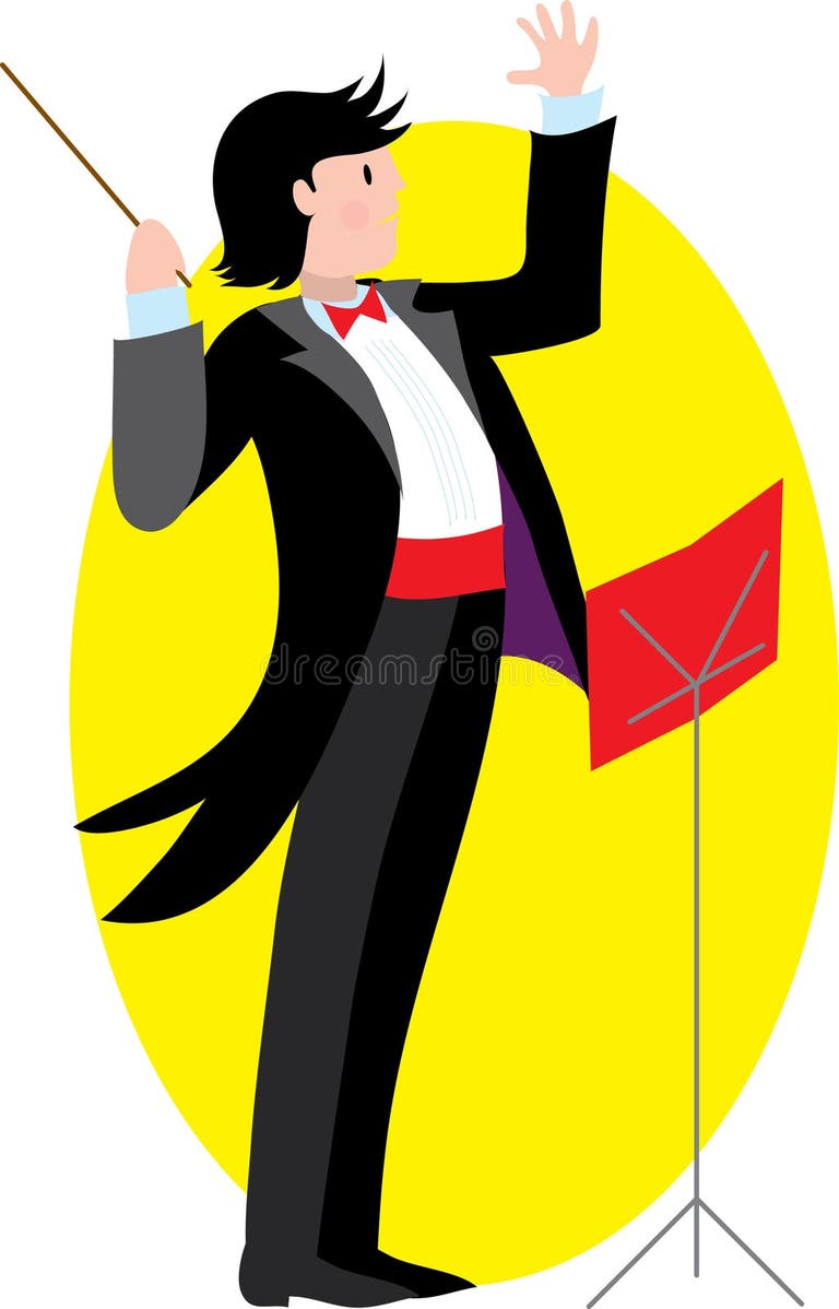 Conductor Music Stock Illustrations – 4,704 Conductor Music Stock ...