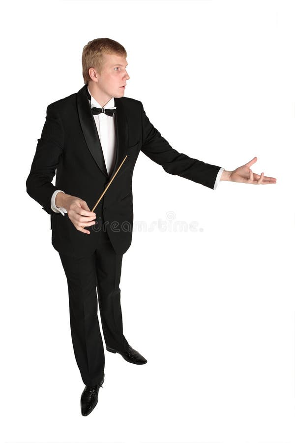 Music conductor at work stock photo. Image of music, hands - 22471080