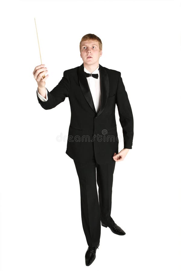 Music conductor stock photo. Image of pose, musician - 36235162