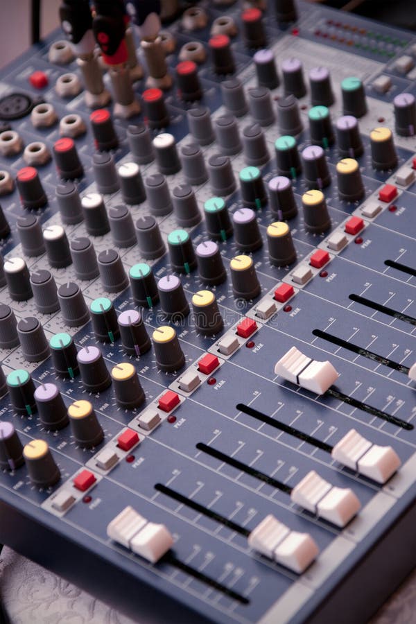 Music control panel device stock image. Image of board - 26538075