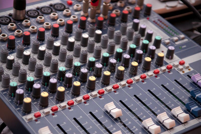 Music control panel device stock image. Image of board - 26538075