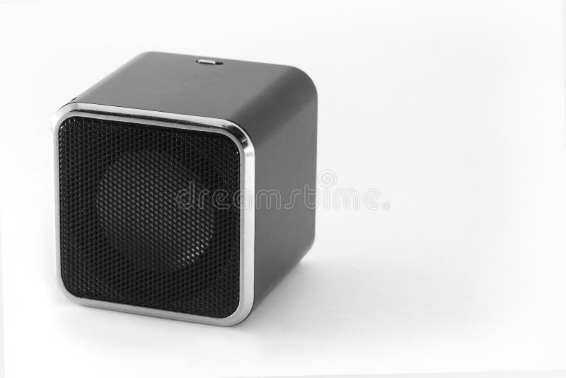 Music cube stock photo. Image of sound, portable, audio - 26778394