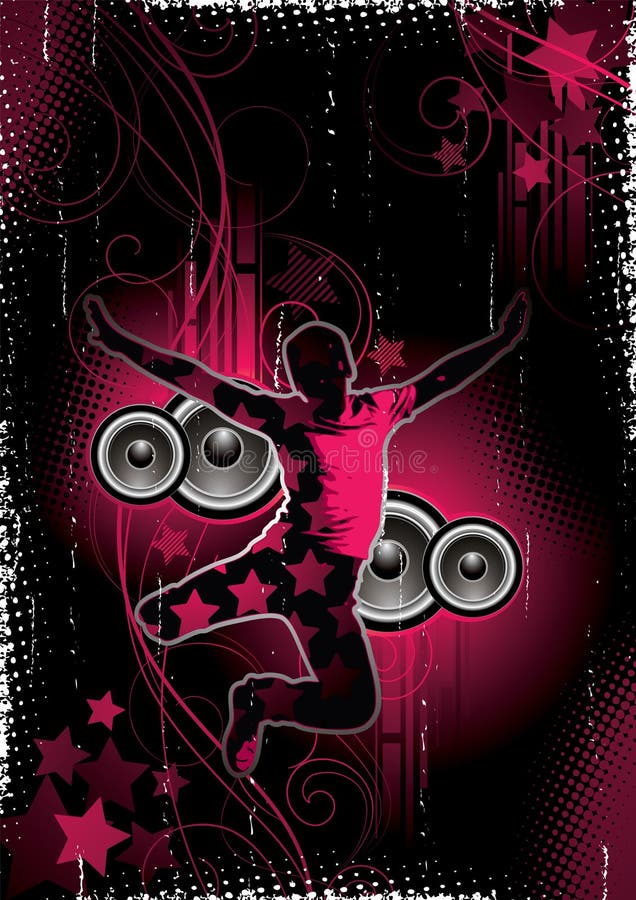 Music background design stock vector. Illustration of sound - 16455832