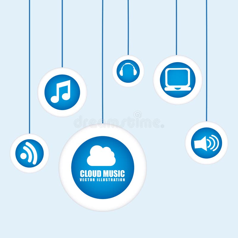 Music design stock illustration. Illustration of audio - 51302986
