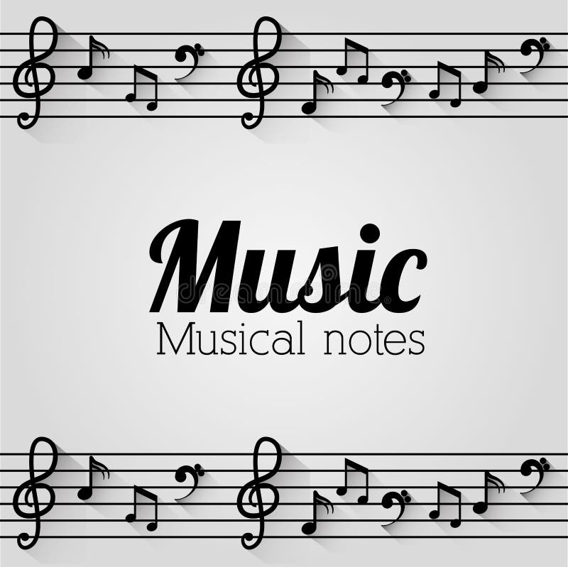 Music design stock vector. Illustration of note, vector - 60467003