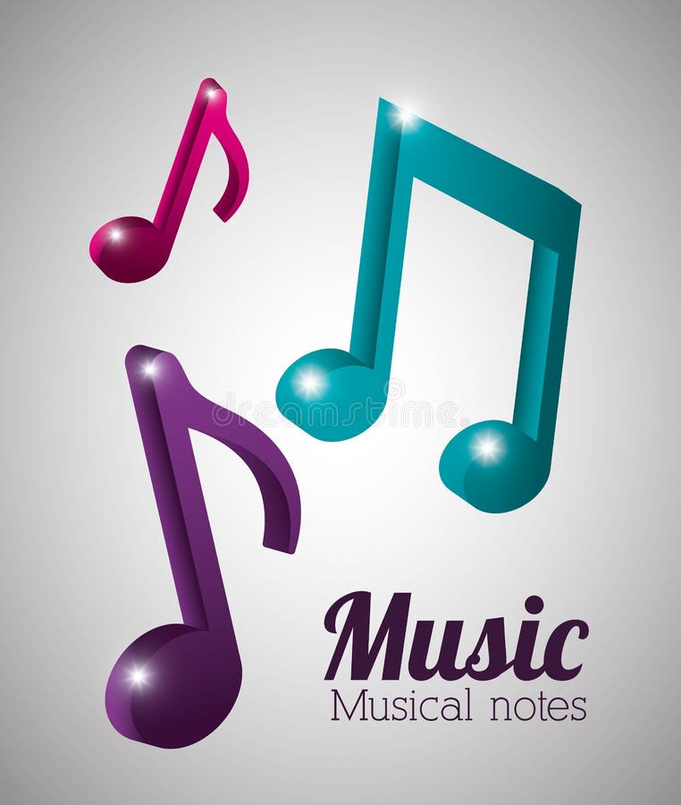 Music design stock vector. Illustration of studio, concert - 60465559