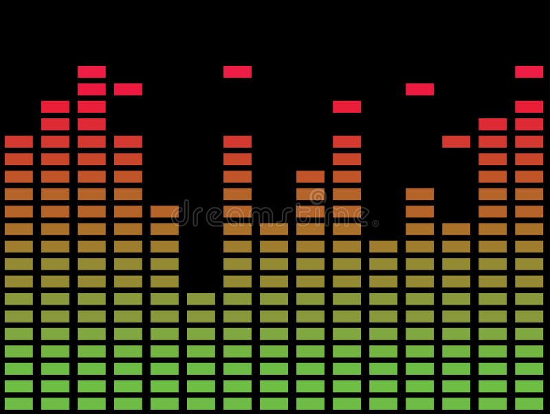 Music diagram stock vector. Illustration of audio, orange - 7408938