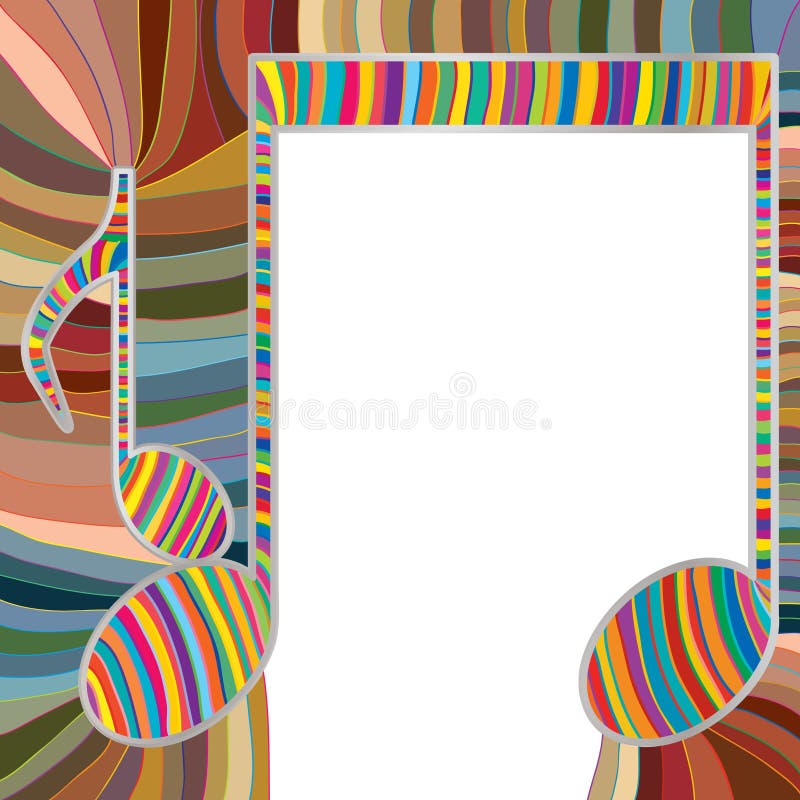 Music door space stock vector. Illustration of bright - 54763538