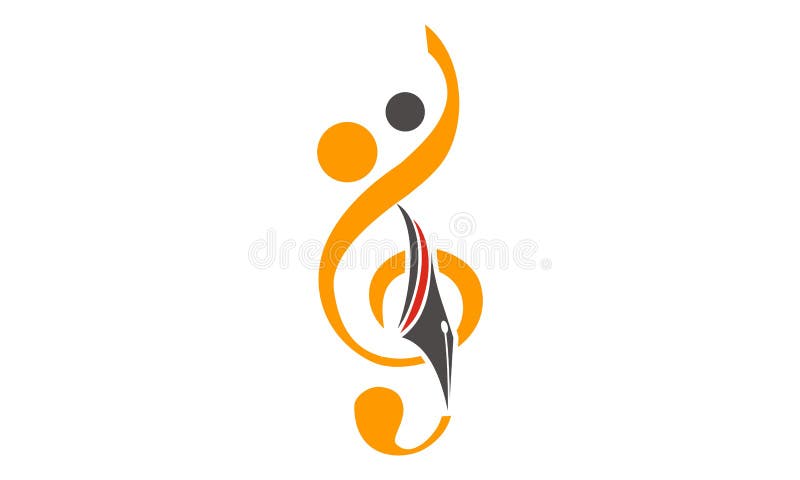 Music Education Logo Design Template Stock Vector - Illustration of ...