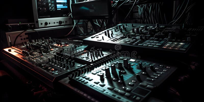 Music Electronic Techno House Trance High Contrast Two Generative AI ...