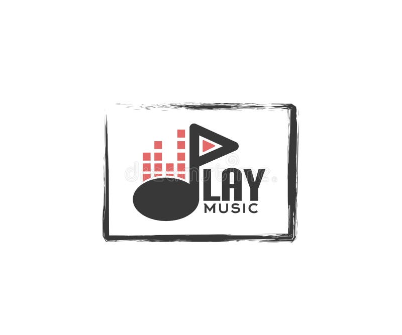 Music Element Vector, P-shaped Note Design Stock Vector - Illustration ...