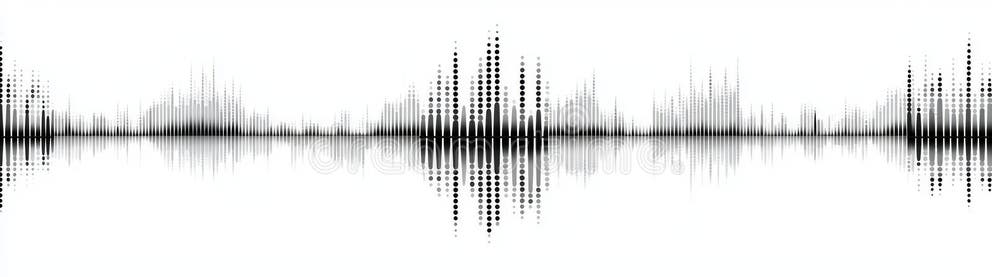 Music Equalizer. Audio Signal Waveform. Spectrum Radial Pattern and ...