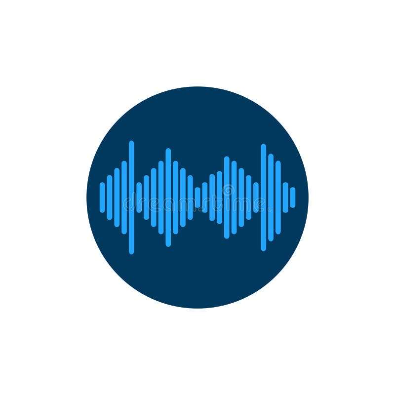 Music Equalizer Flat Icon with Shadow. Music Flat Icon Stock Vector ...