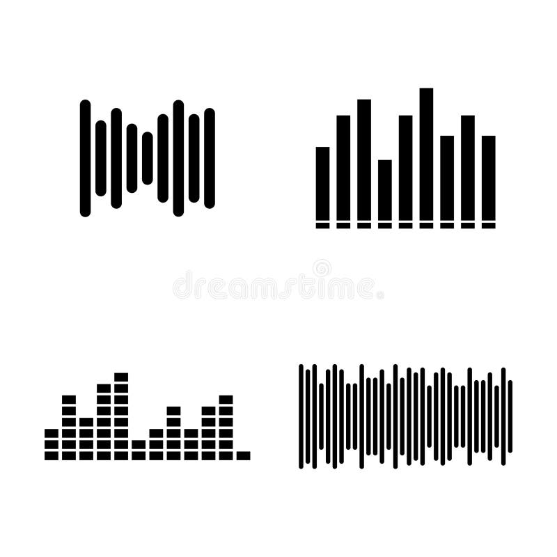 Music Equalizer Icon Vector Stock Vector - Illustration of play, icon ...