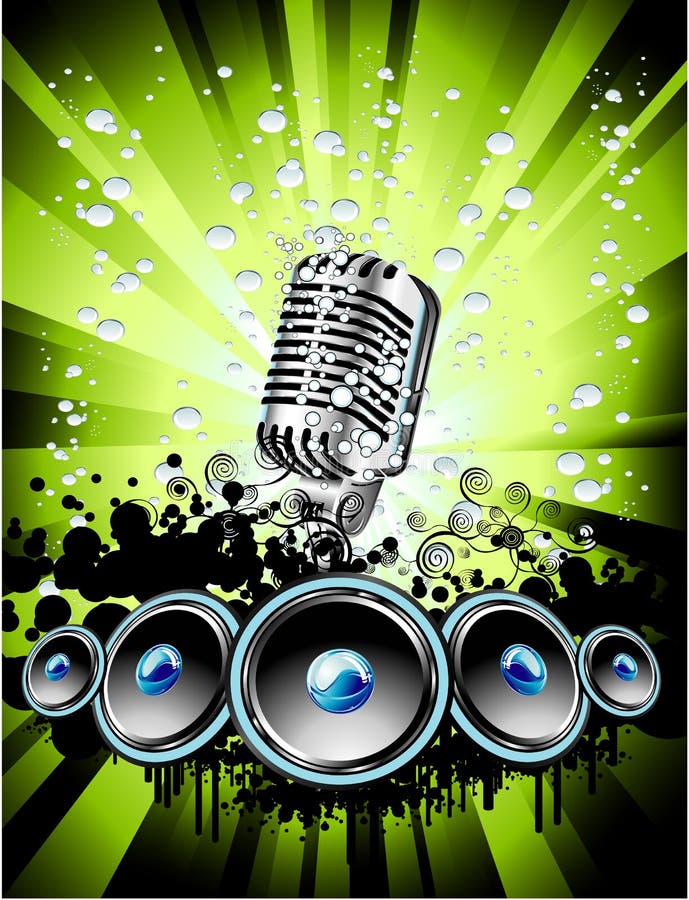 Music Event Background stock vector. Illustration of elegance - 8627751