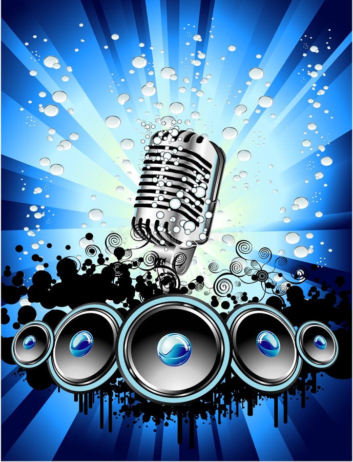 Music Event Background stock vector. Illustration of elegance - 8627751