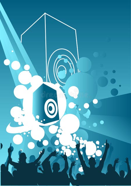 Music Explosion stock vector. Illustration of electronics - 1415937