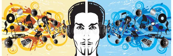 Music explosion stock vector. Illustration of musician - 5635352