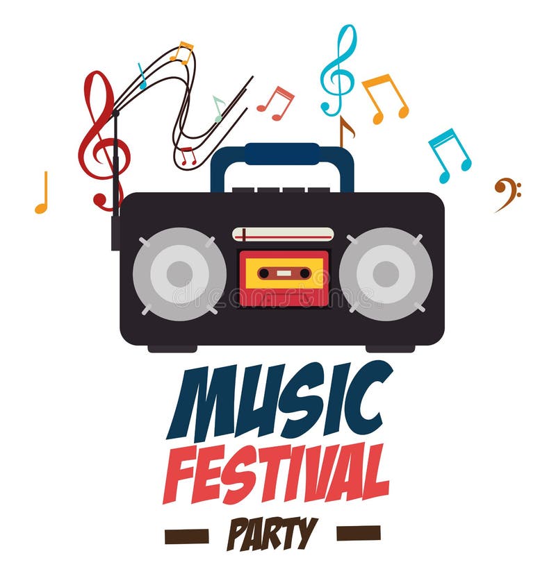 Music festival design. stock vector. Illustration of classical - 59054139