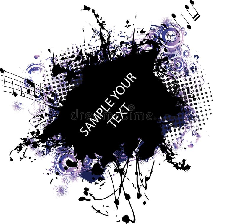 Paint Brush Music Notes Stock Illustrations – 418 Paint Brush Music ...